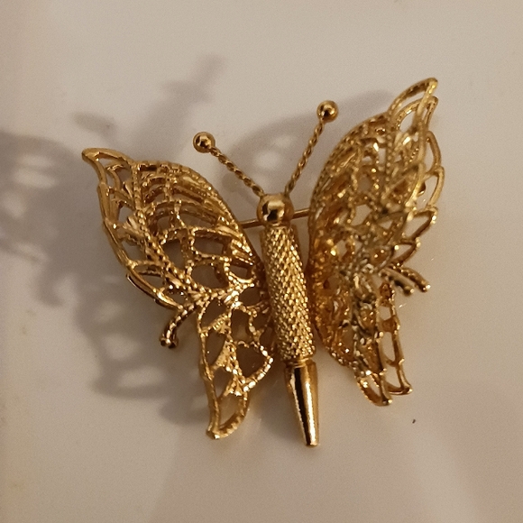 Monet | Jewelry | Monet Butterfly Brooch | Poshmark